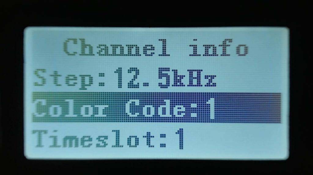 Renk Kodları (Color Code) - DMR Türkiye